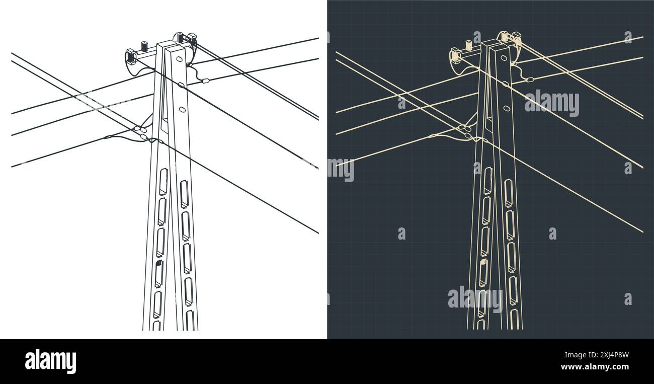 Power distribution Stock Vector Images - Alamy