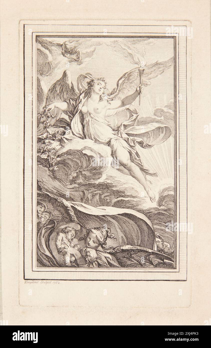 Aurora Pompadour, Madame de 1721 - 1764 Engraving, Print Manuel de l ...