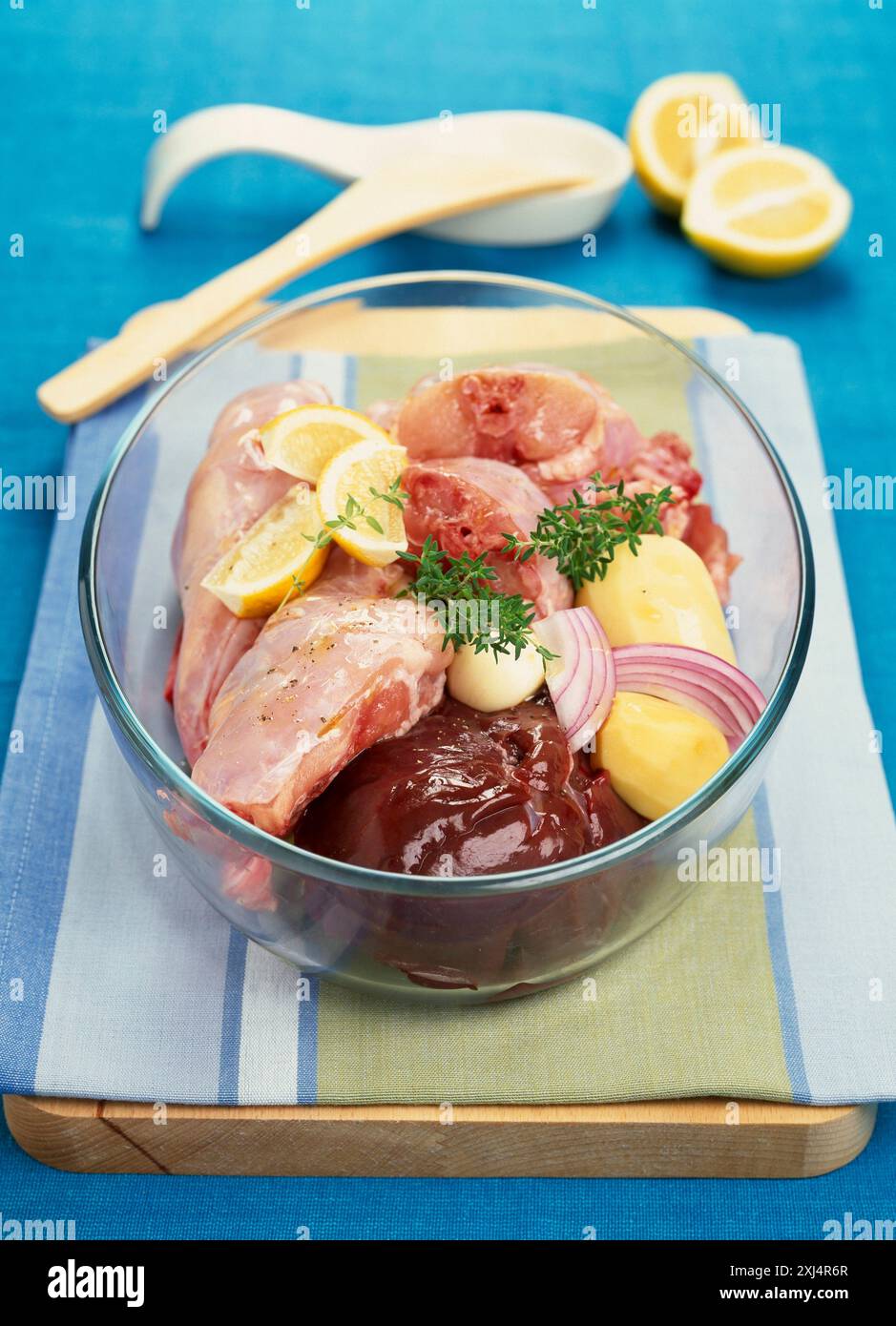 Piece raw meat ready hi-res stock photography and images - Alamy