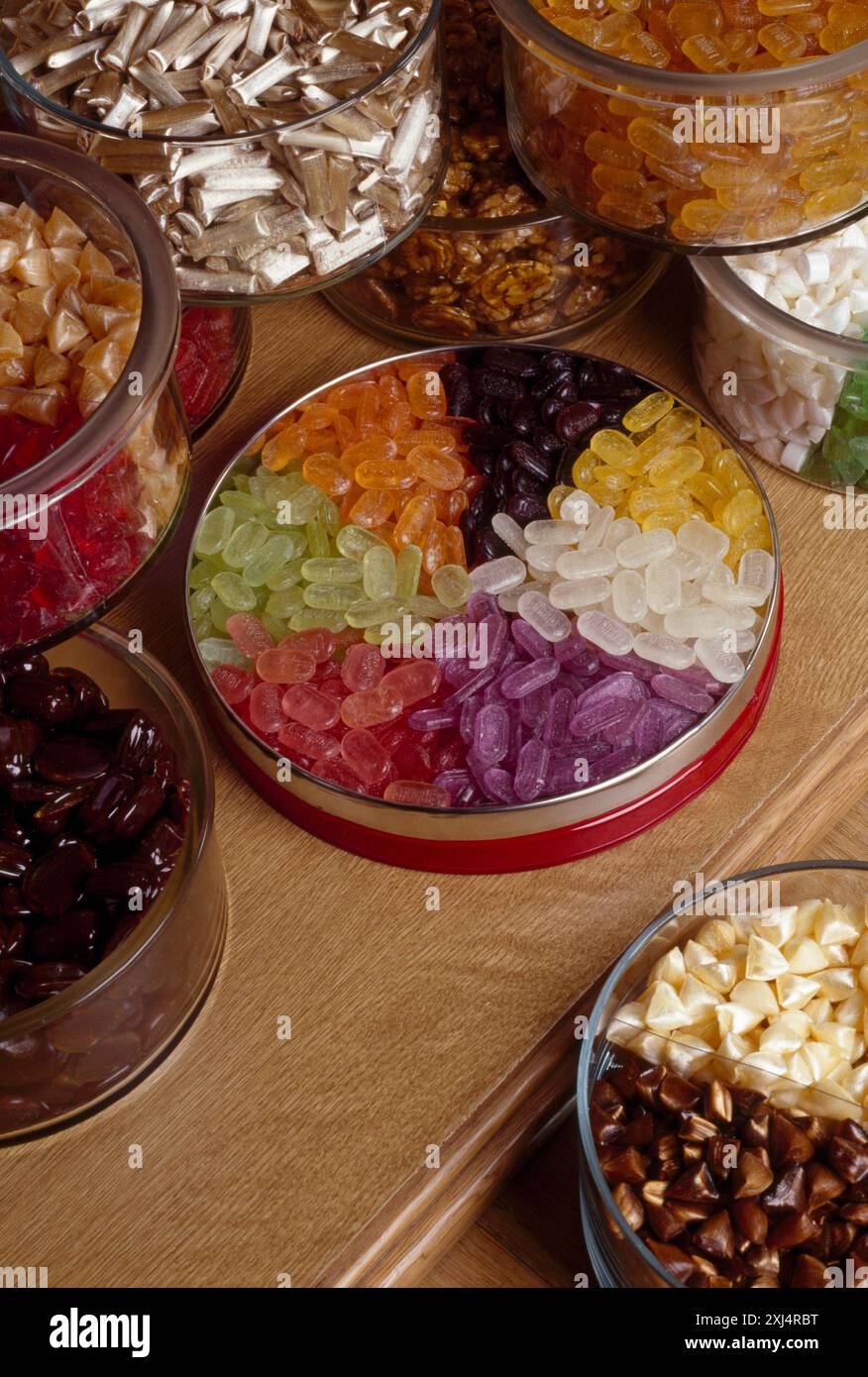 Selection of candies Stock Photo - Alamy