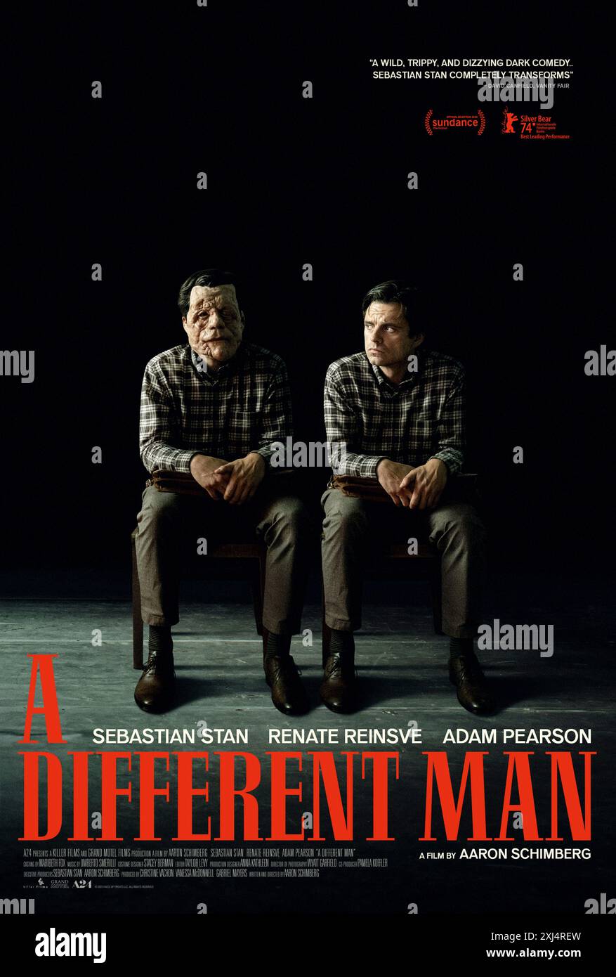 A Different Man (2024) directed by Aaron Schimberg and starring ...