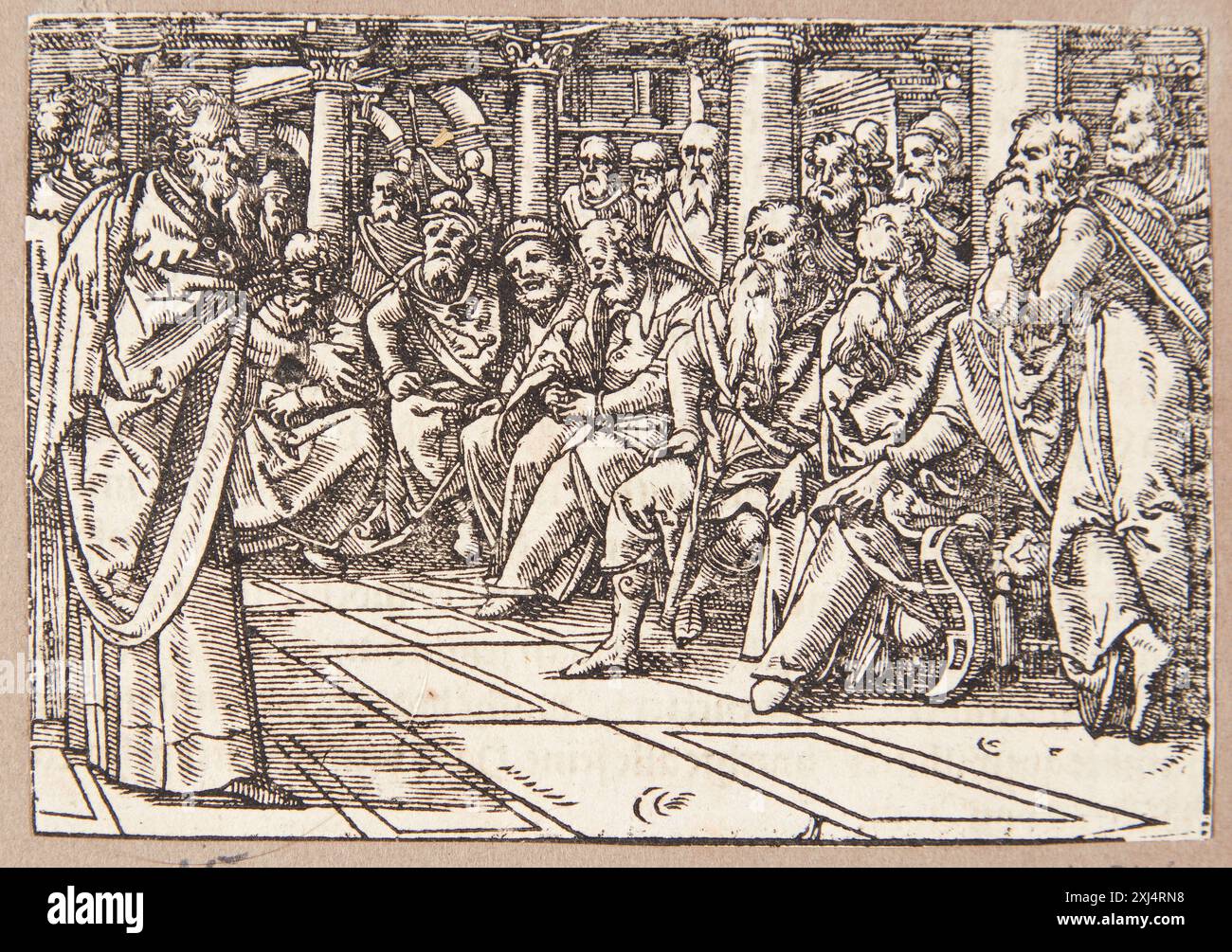 Woodcuts of punishment hi-res stock photography and images - Alamy