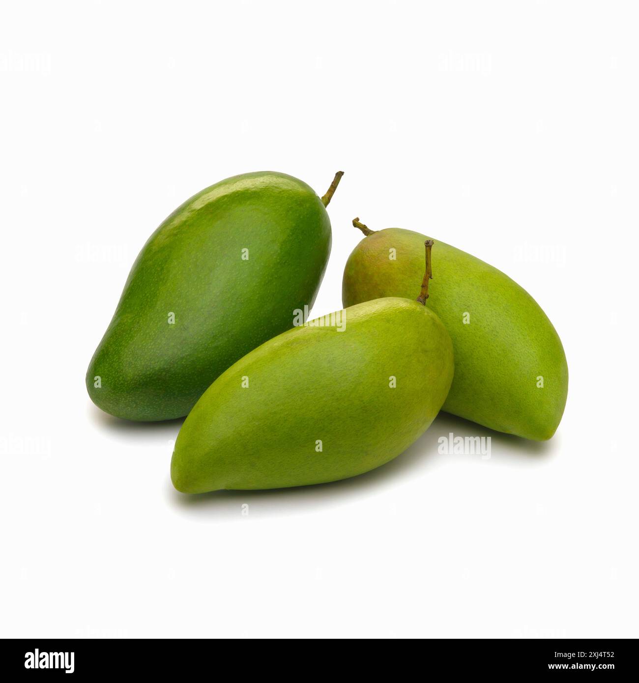 Green mangoes Cut Out Stock Images & Pictures - Alamy