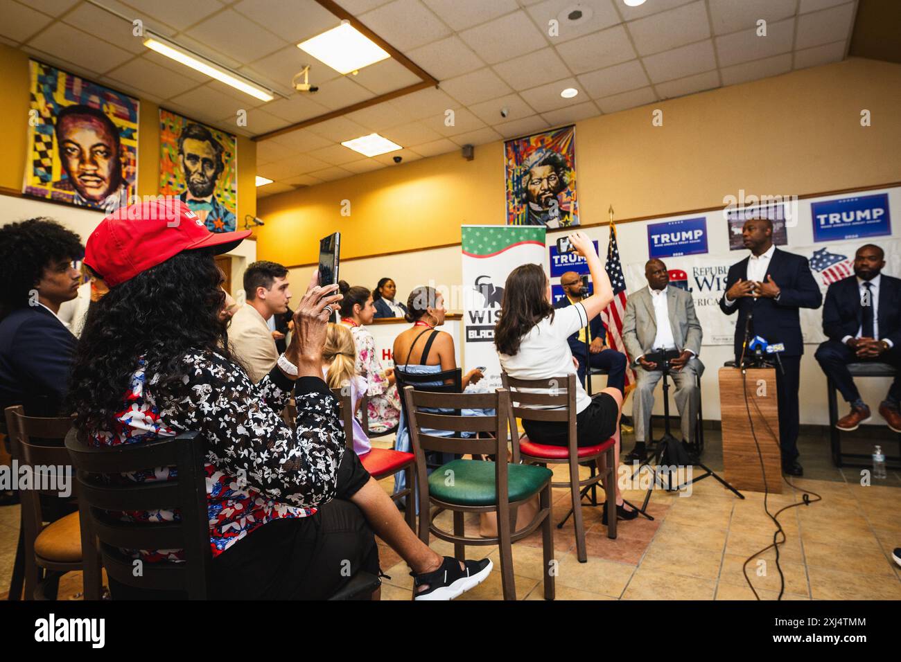 Milwaukee, Wisconsin, USA. 16th July, 2024. SHARON YANCY, member of the ...