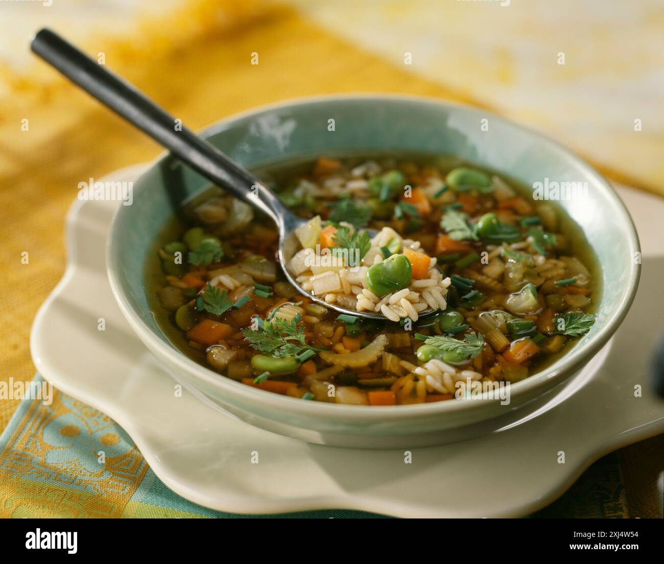 Rice with broth hi-res stock photography and images - Alamy