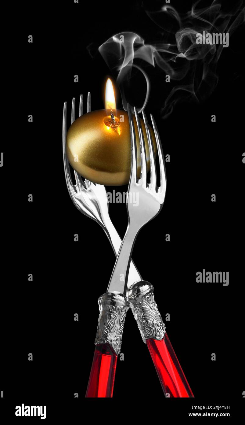 Candle smoke cut out hi-res stock photography and images - Alamy