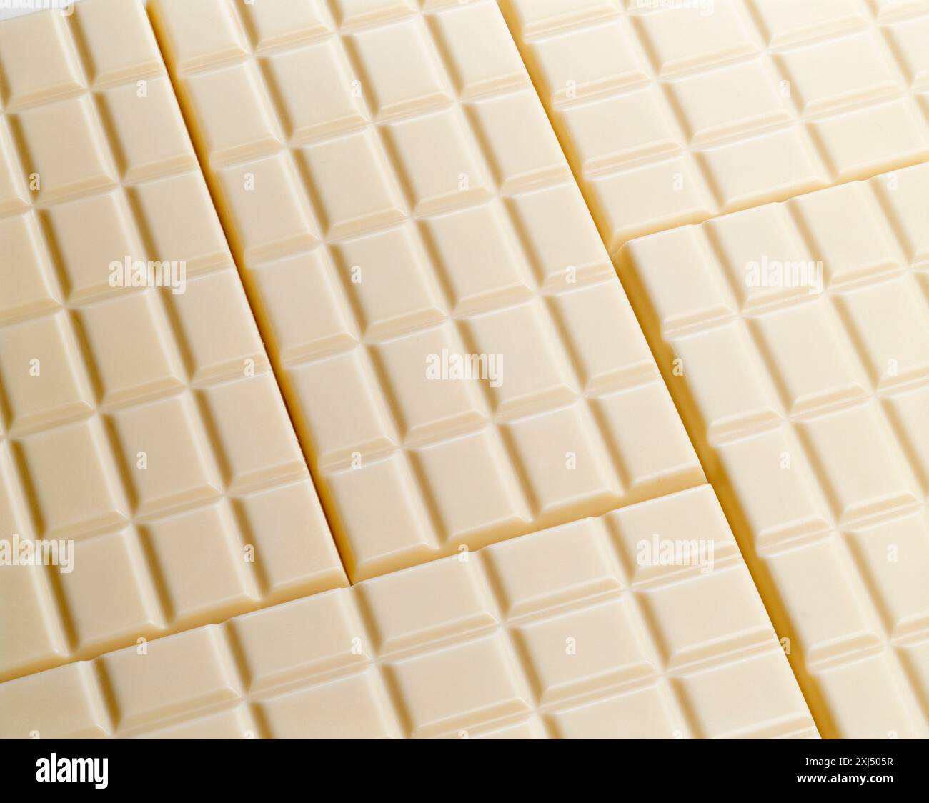 White chocolate bars Stock Photo - Alamy
