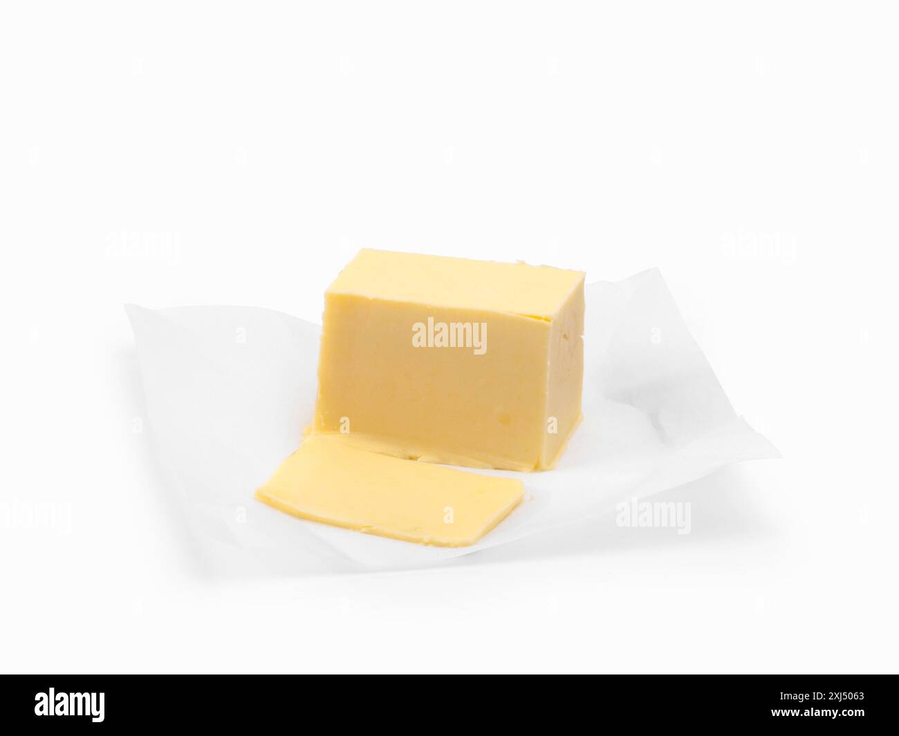 Slab of butter Cut Out Stock Images & Pictures - Alamy