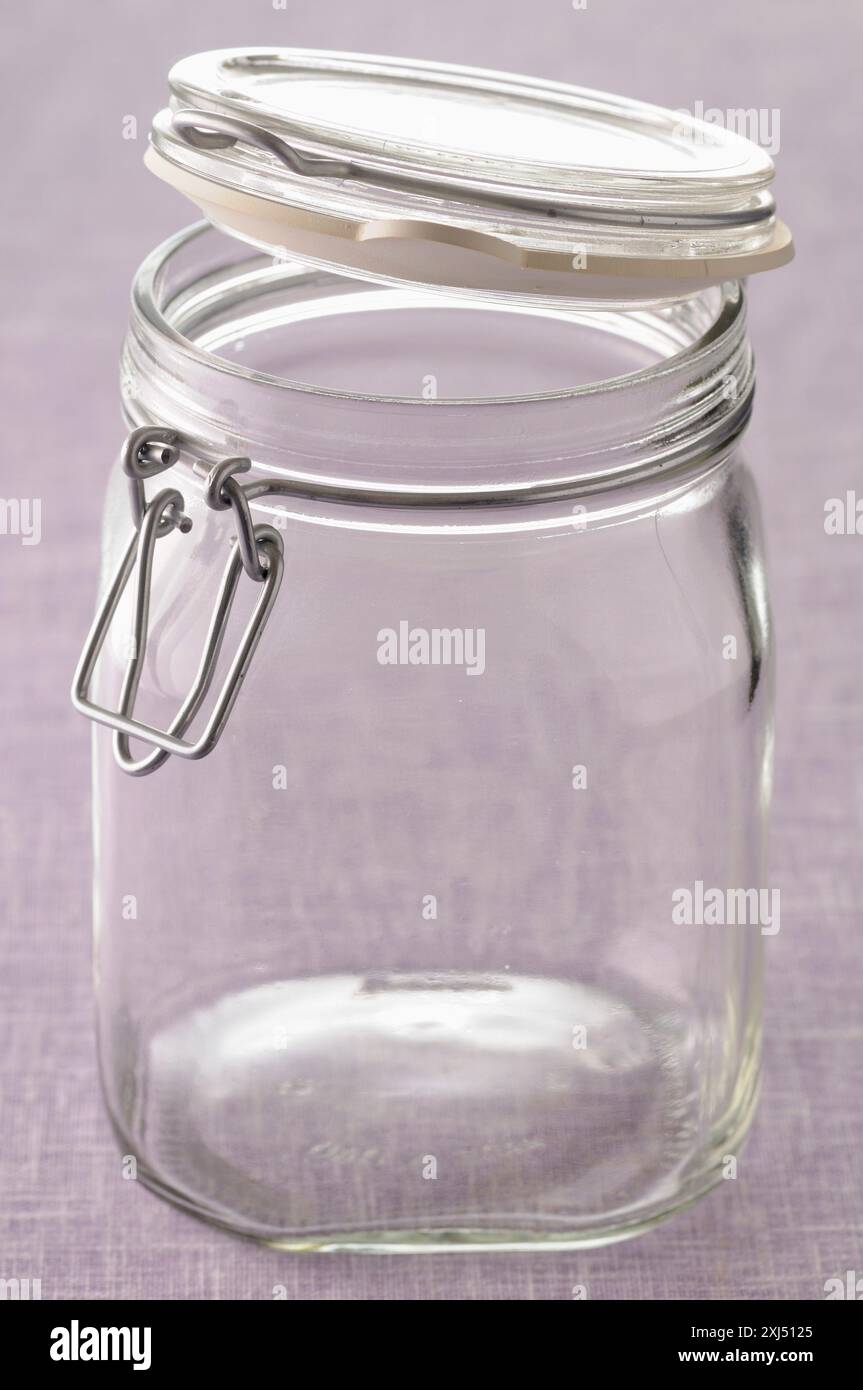 Glass jam jar empty hi-res stock photography and images - Alamy