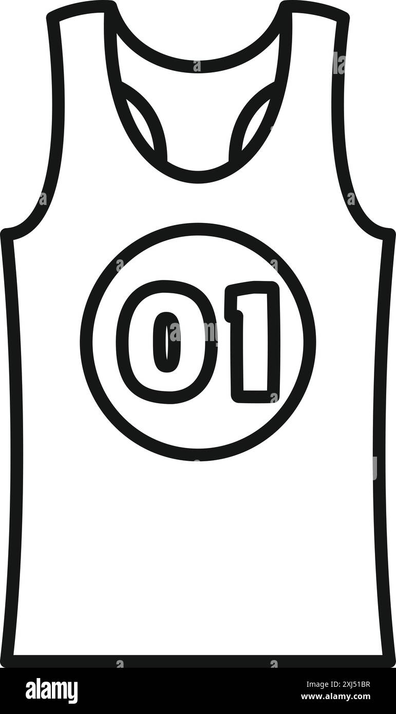 Number one uniform Stock Vector Images - Alamy