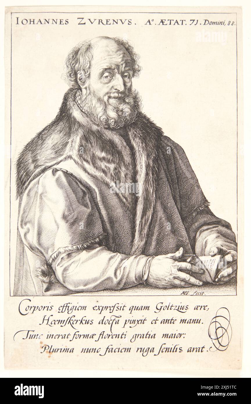 Jan van Zeen Goltzius, Hendrick 1558 - 1617 Copper engraving, Print The ...