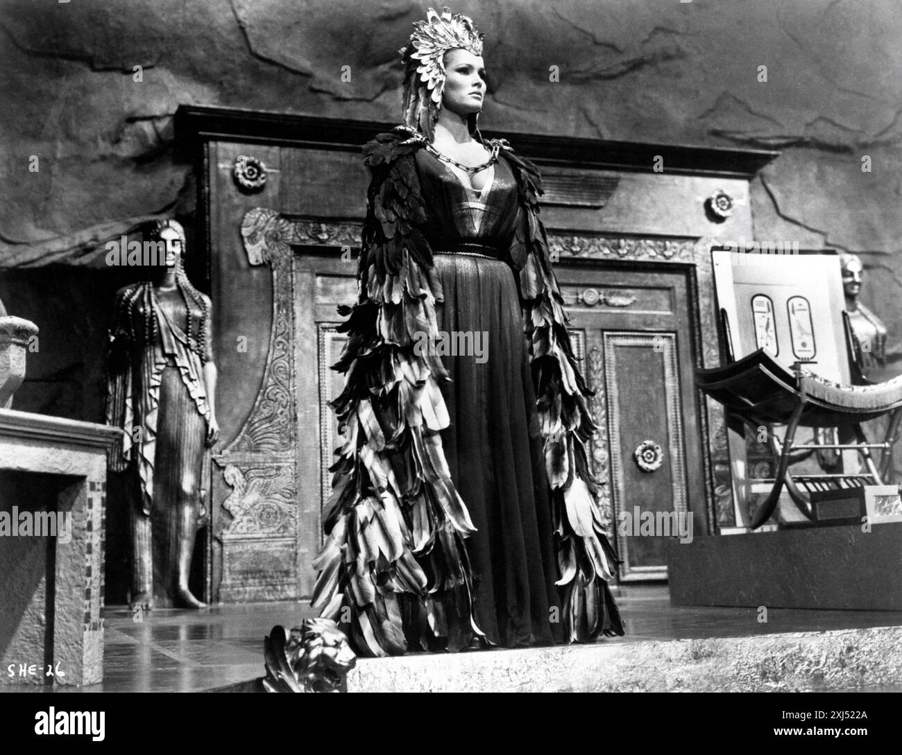 URSULA ANDRESS as Ayesha in SHE 1965 director ROBERT DAY novel H. Rider ...