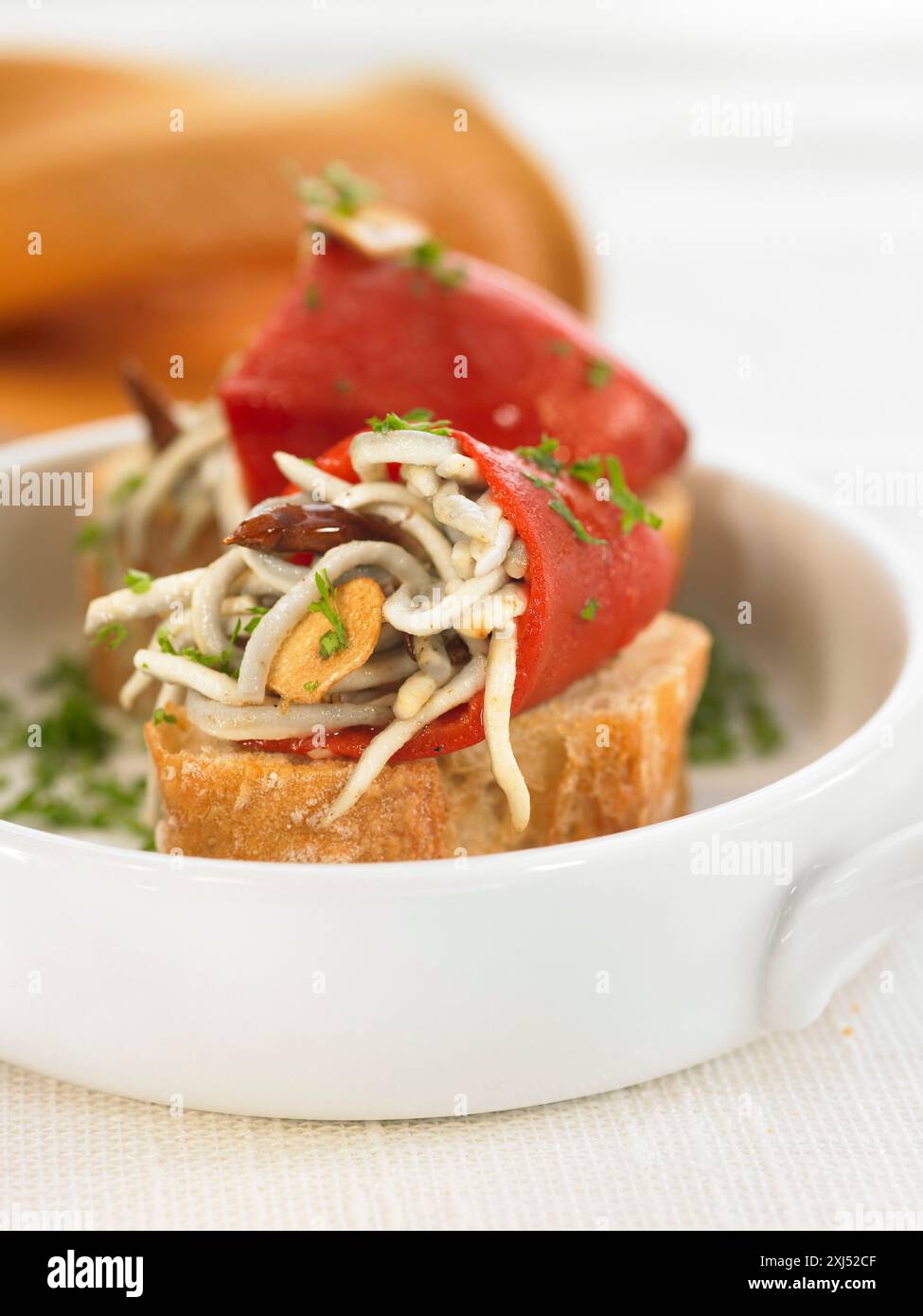 Baby eel dish hi-res stock photography and images - Alamy