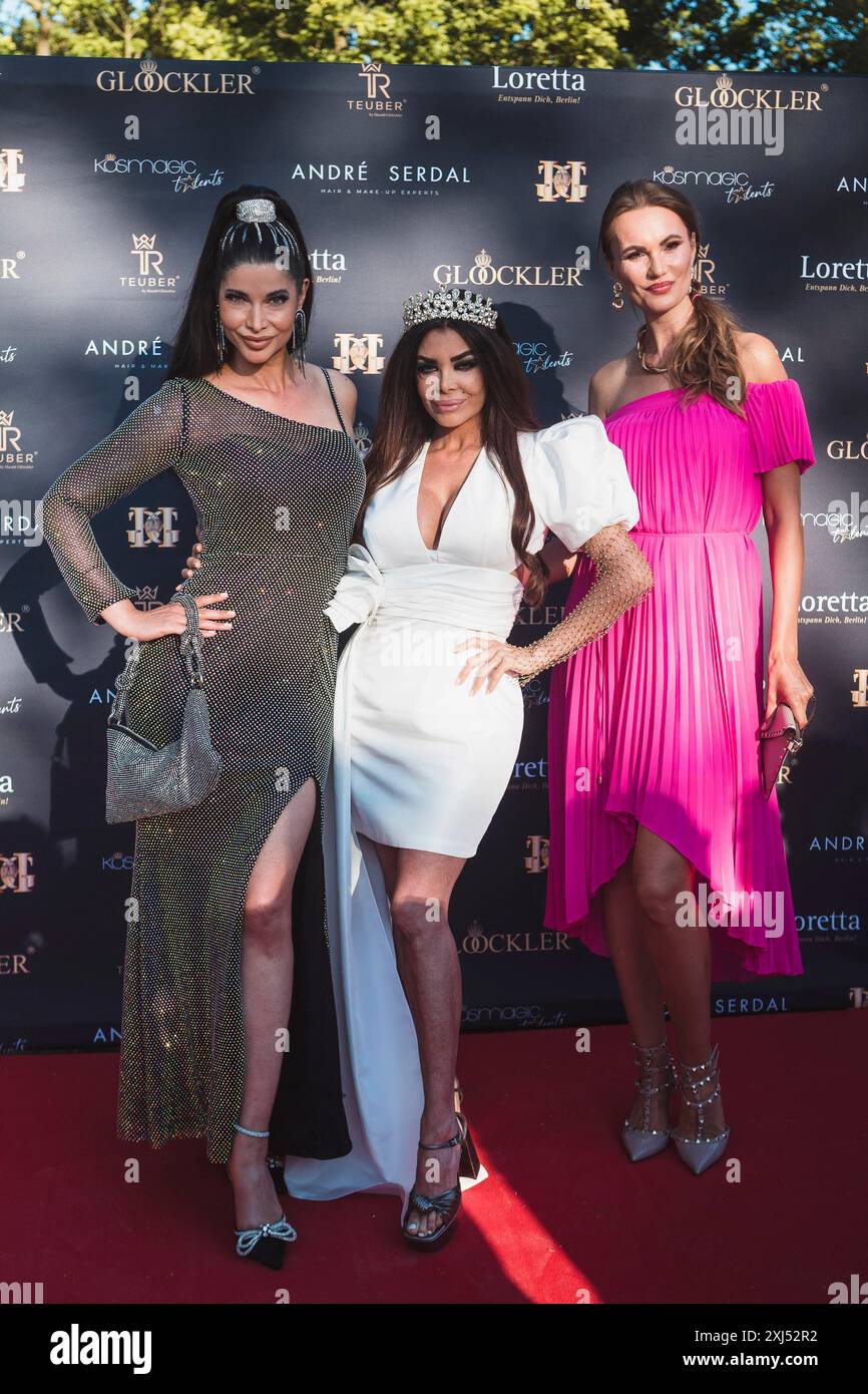 Micaela shepherd, Kader Loth and Franziska Scheffter at the first ...