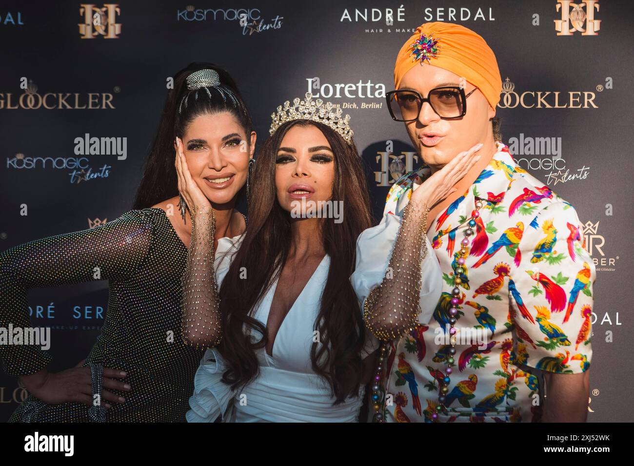 Micaela shepherd, Kader Loth and Julian F.M. Stoeckel at the first ...