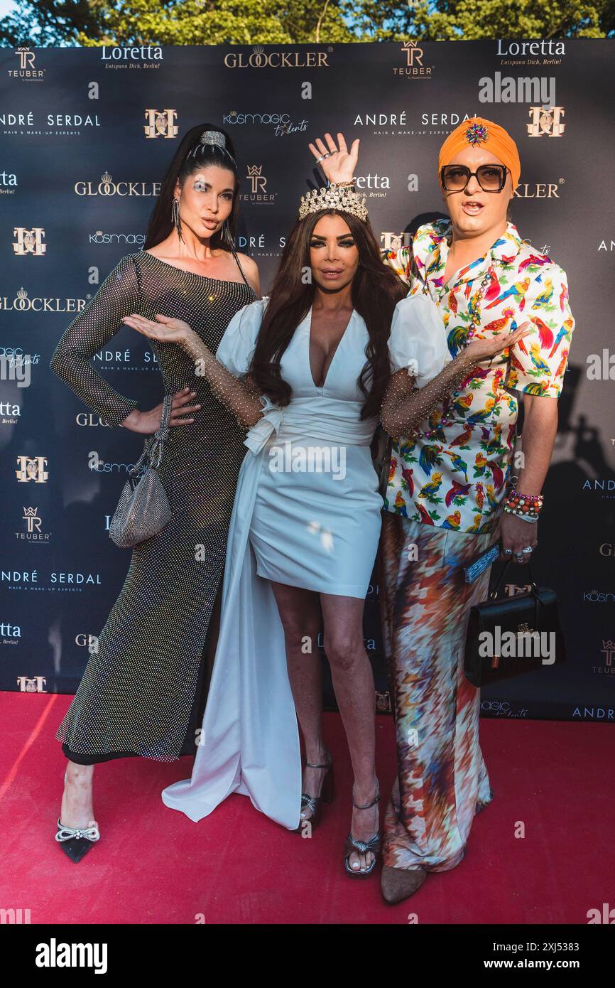 Micaela shepherd, Kader Loth and Julian F.M. Stoeckel at the first ...