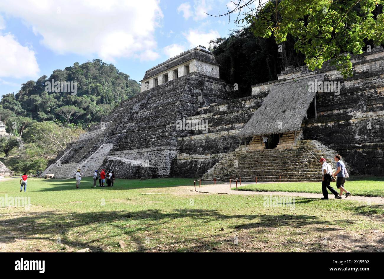 Palenque Chiapas di Maya, Templo del Sol Palenque cult site, UNESCO ...