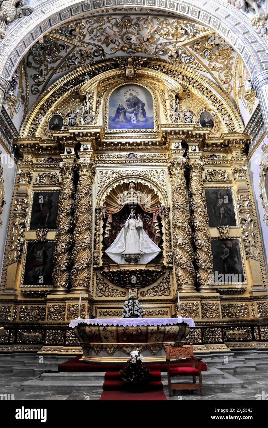 Church of the former Dominican monastery of Santo Domingo in Oaxaca de ...