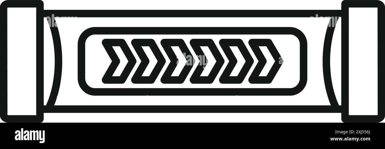 Stream flowing through Stock Vector Images - Alamy