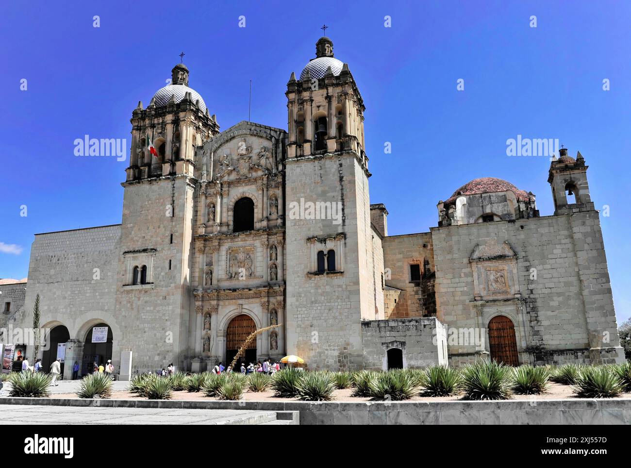 Church of the former Dominican monastery of Santo Domingo in Oaxaca de ...