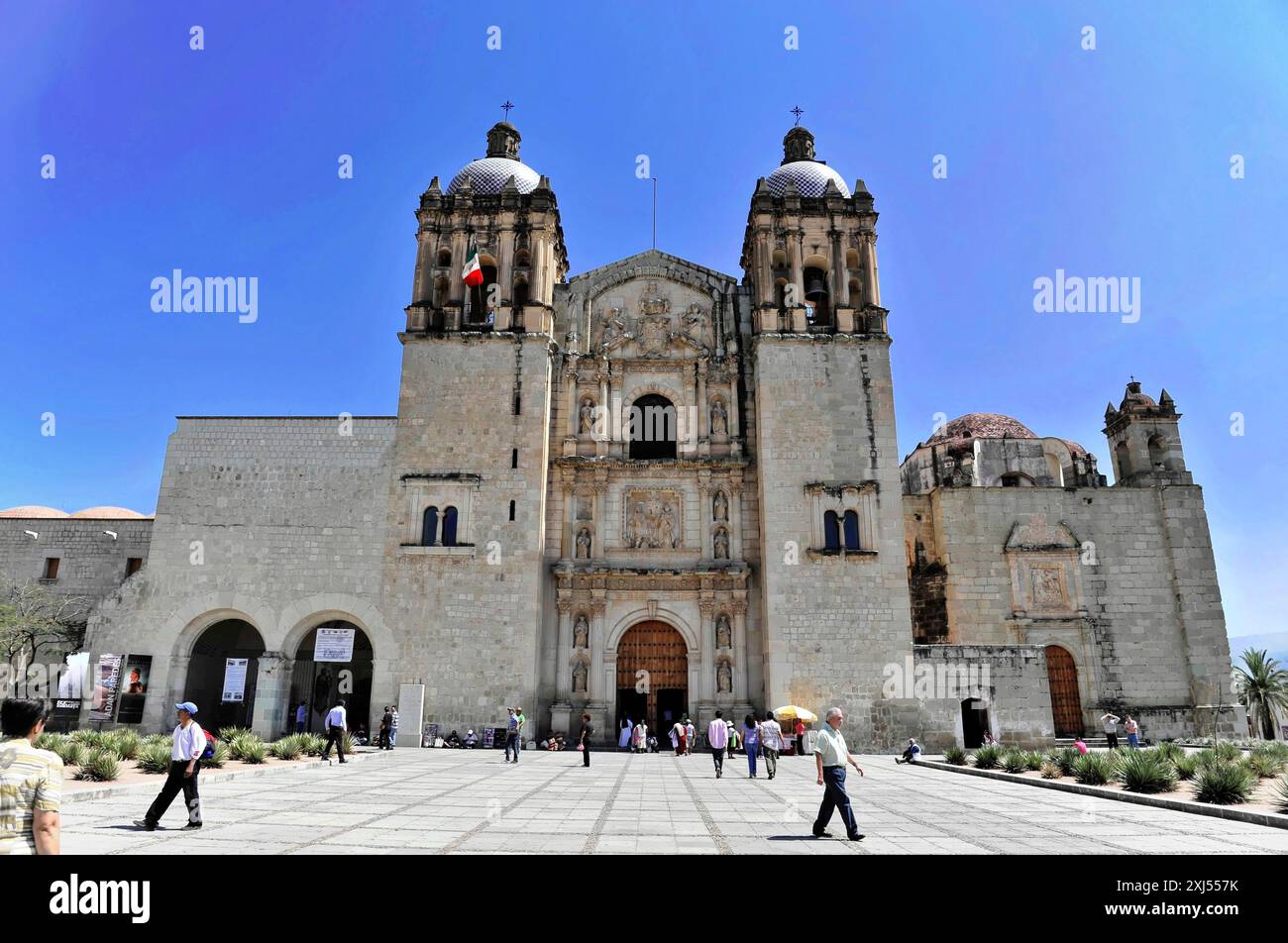 Church of the former Dominican monastery of Santo Domingo in Oaxaca de ...