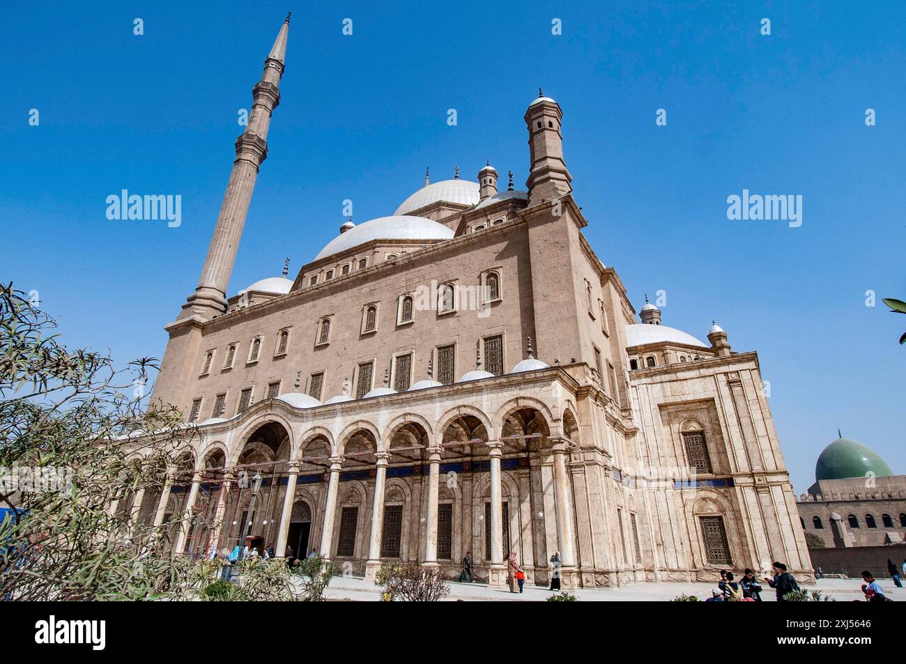 Side view from the north of Muhammad Ali Mosque Muhammad Ali Mosque ...