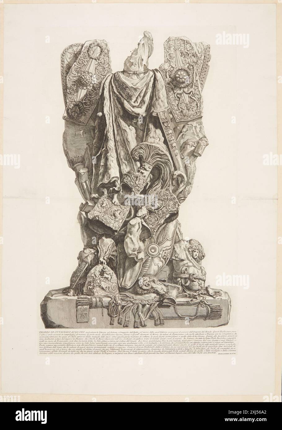 Engraving by Giovanni Battista Piranesi and Francesco Piranesi ...