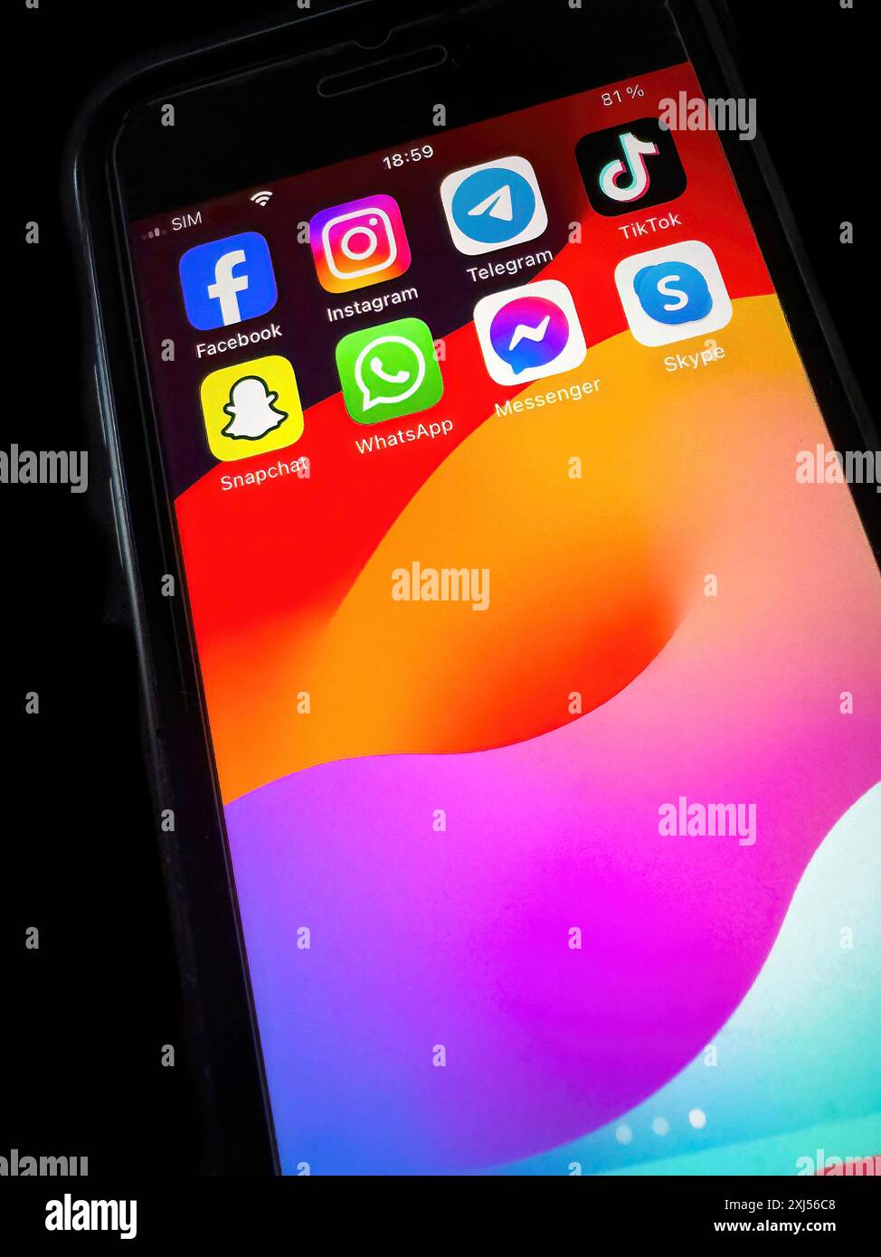 Device app icons smart hi-res stock photography and images - Alamy