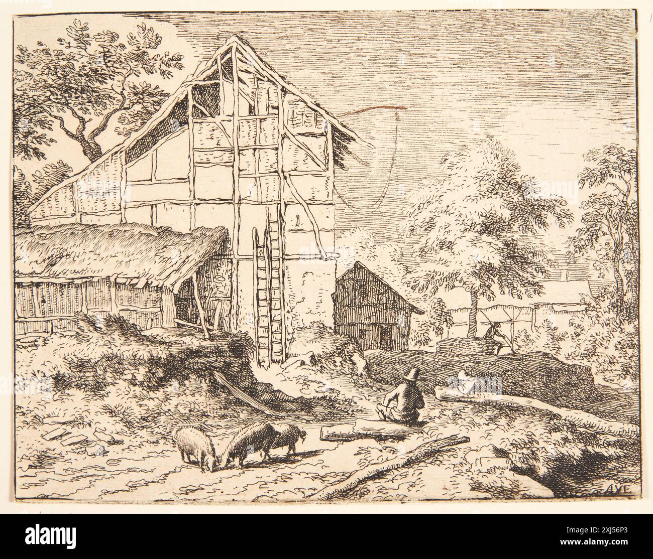 Pig boy sitting in hi-res stock photography and images - Alamy