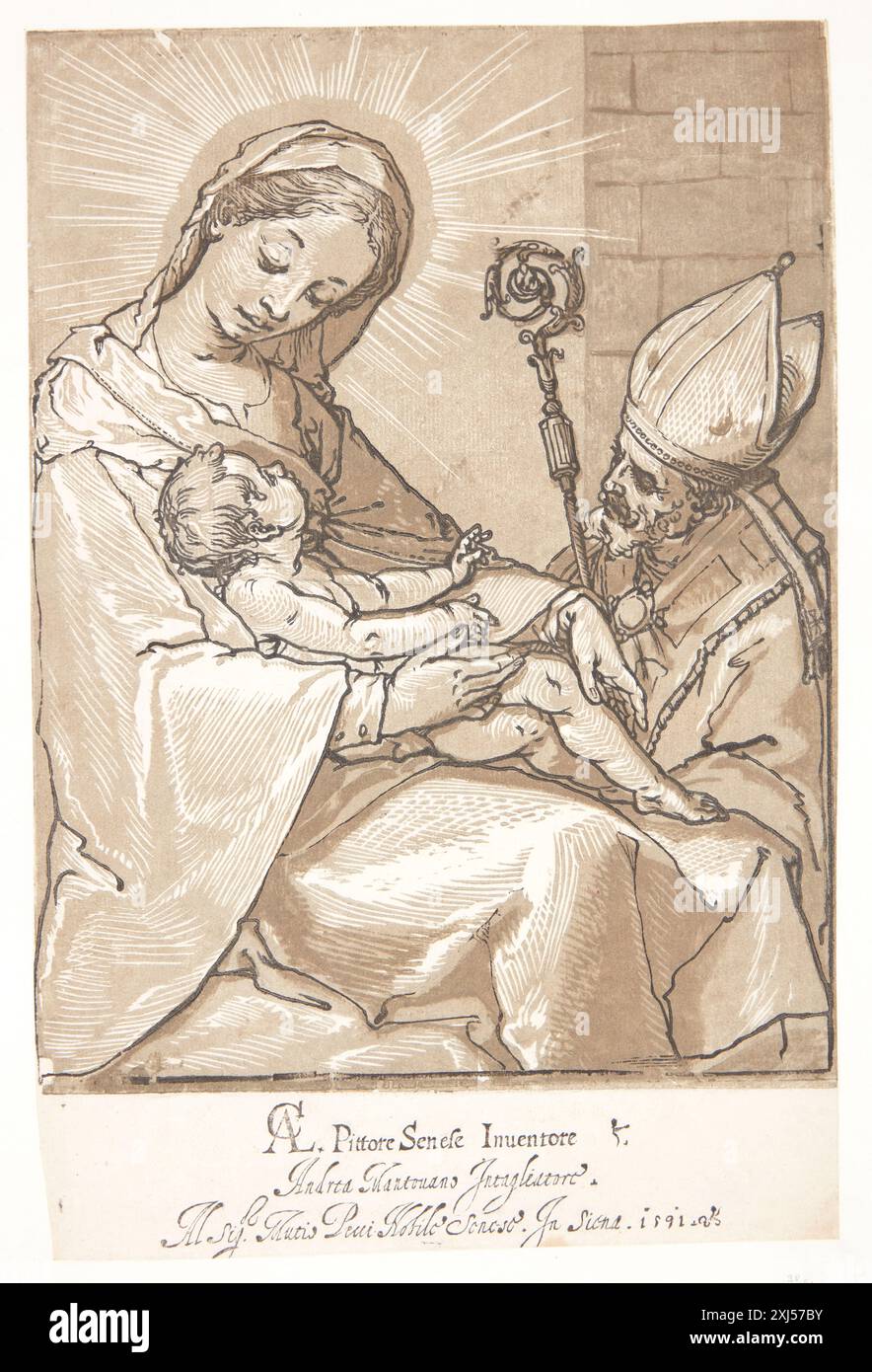 Jomfru Maria Tegninger Kunst