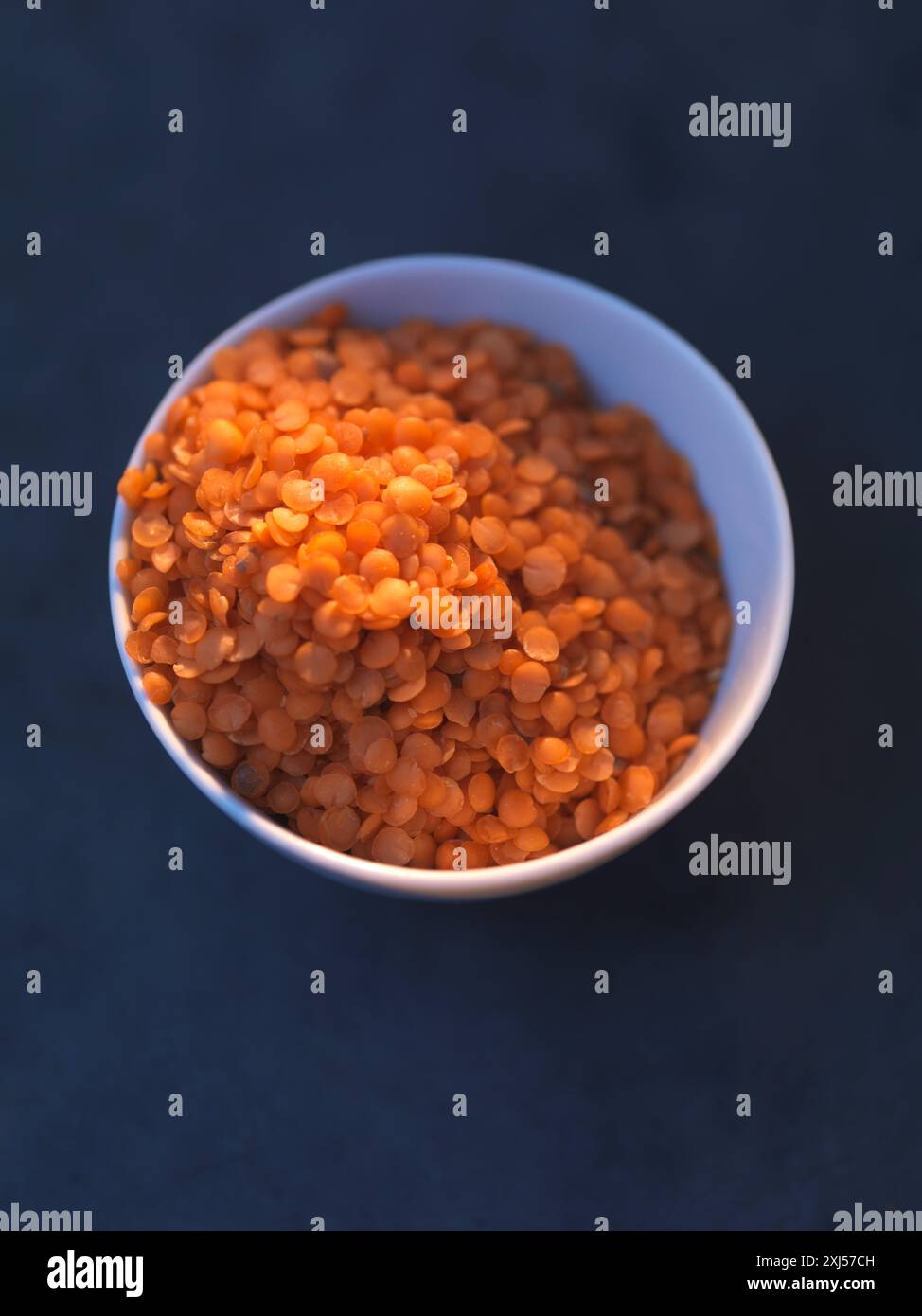 Orange lentils in glass hi-res stock photography and images - Alamy