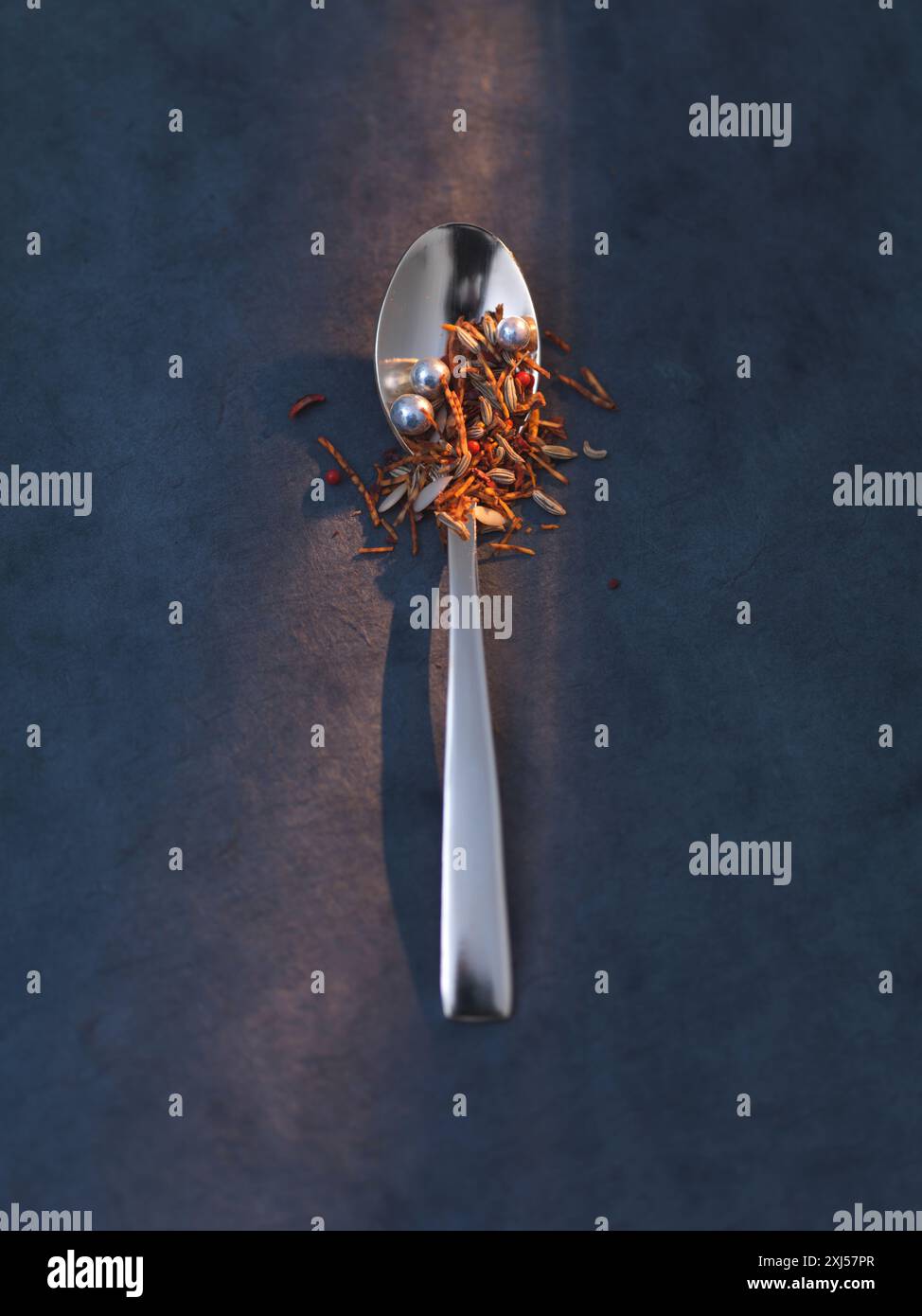 Spoonful of Supari mix Stock Photo - Alamy