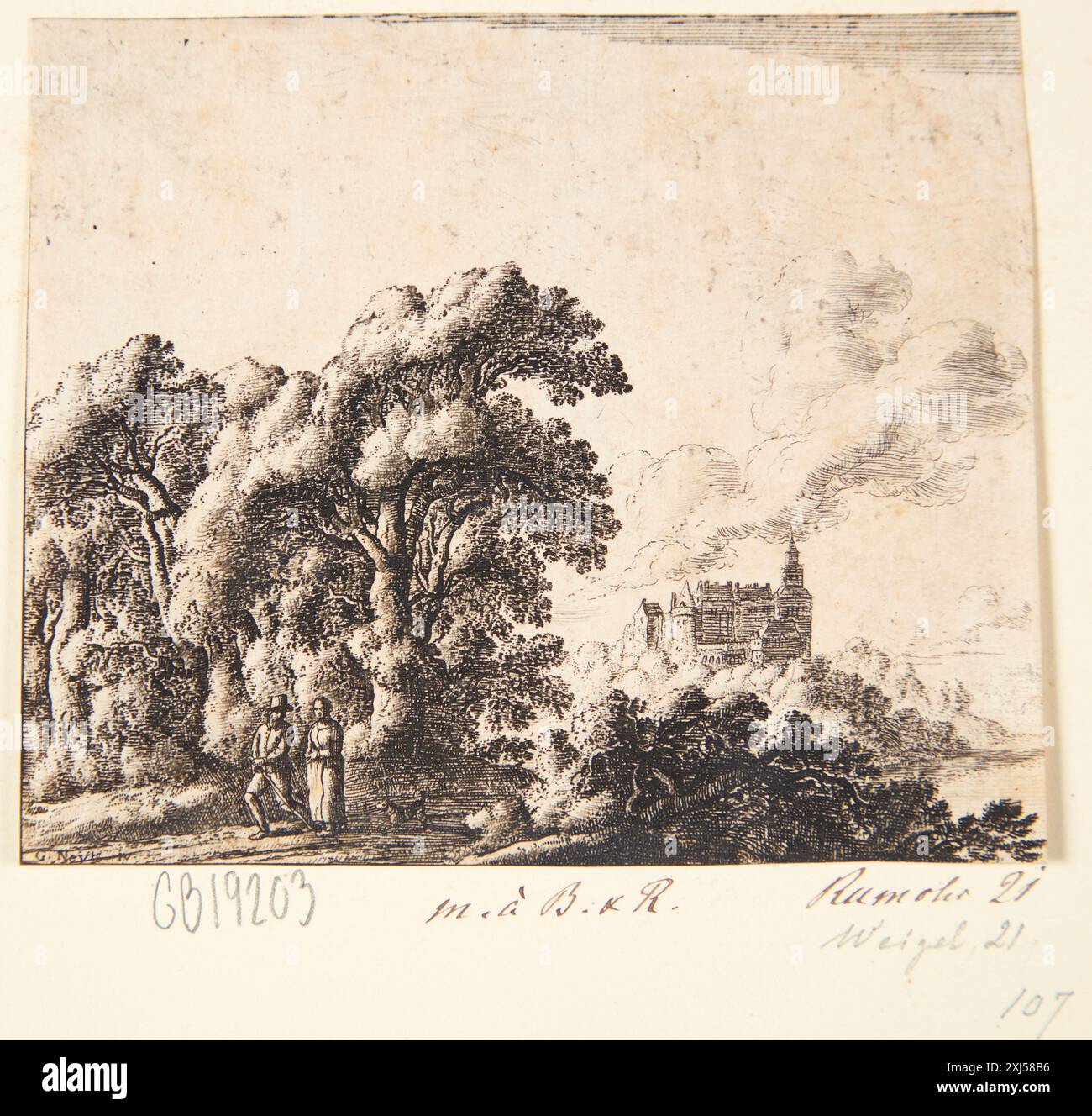 The ruins of an amphitheater Neyts, Gillis 1618 - 1686 Etching, Print ...