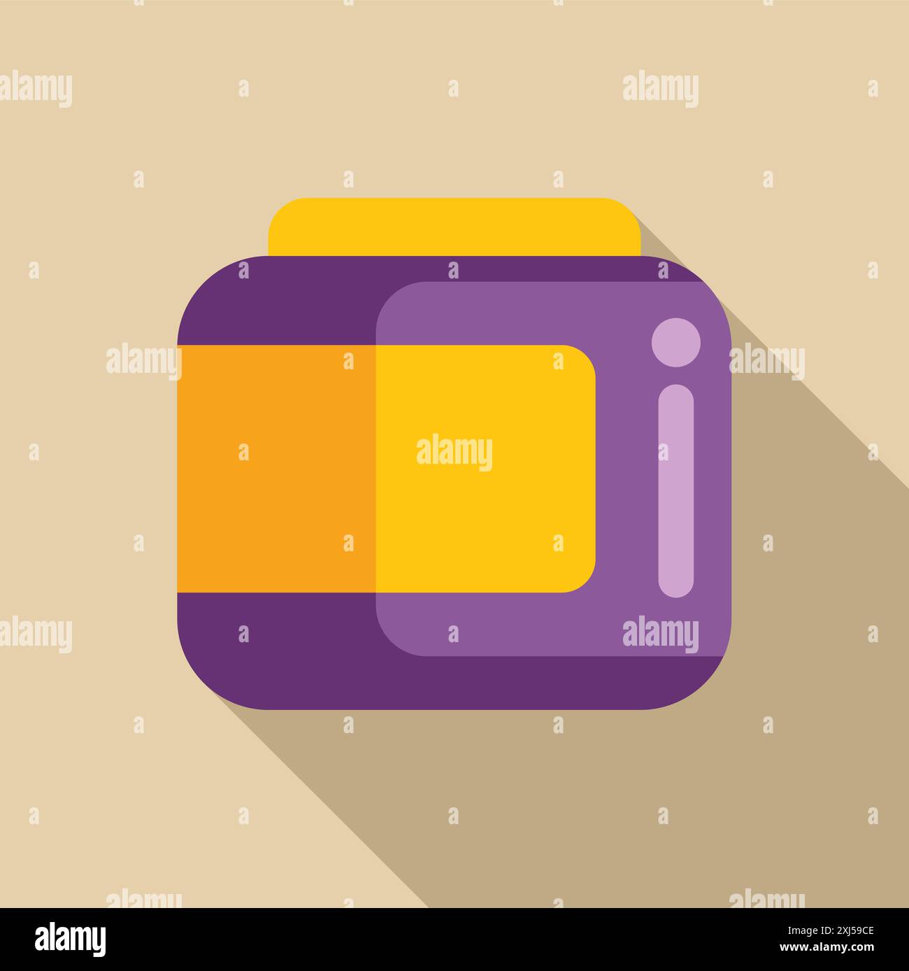 Yellow jar cosmetic cream Stock Vector Images - Alamy