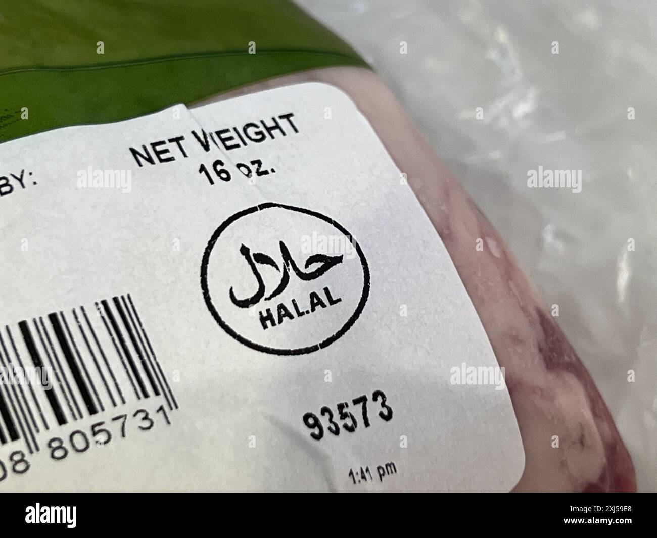 Halal label usa hi-res stock photography and images - Alamy