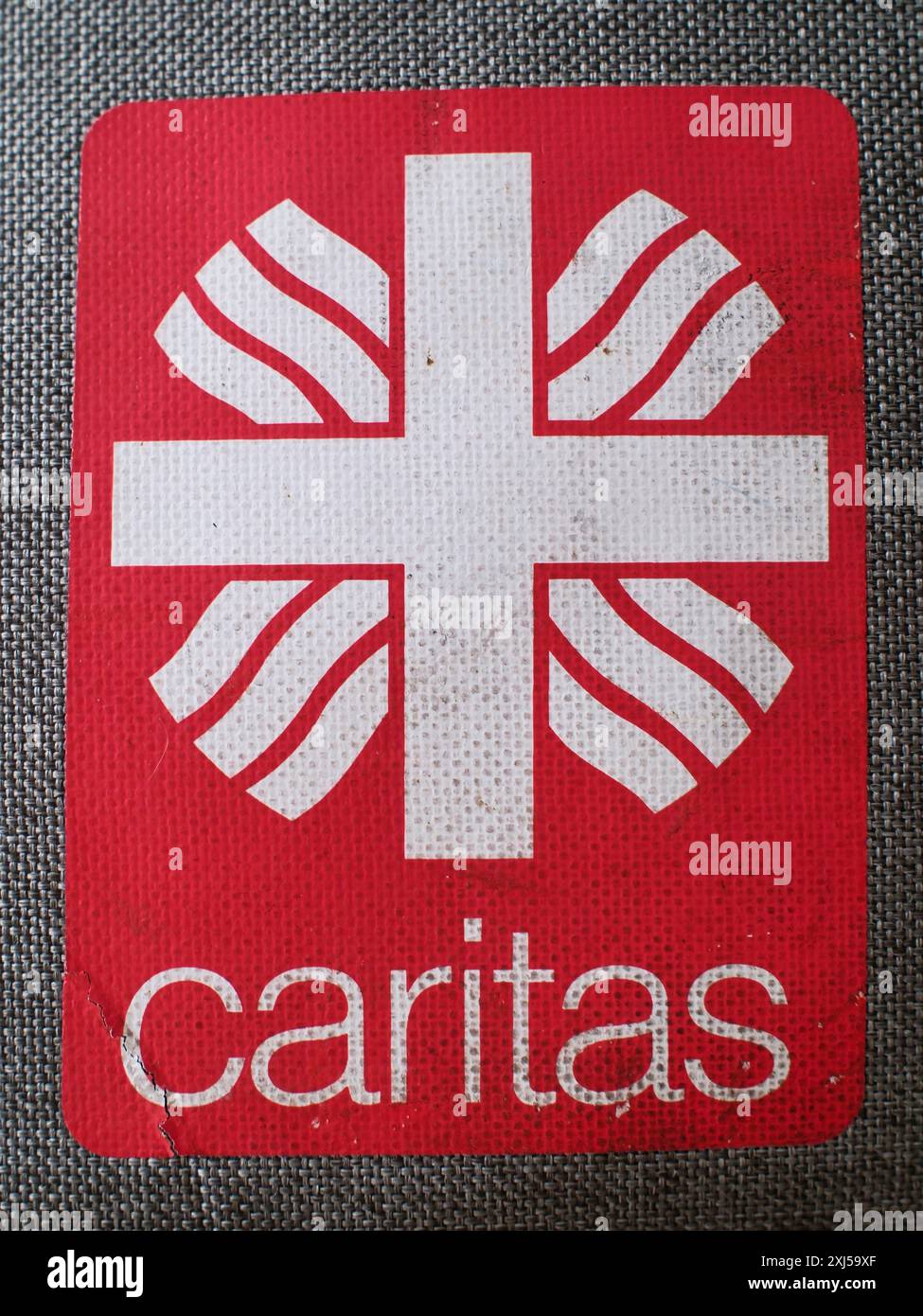 Logo Caritas, Vintage, North Rhine-Westphalia, Germany Stock Photo - Alamy