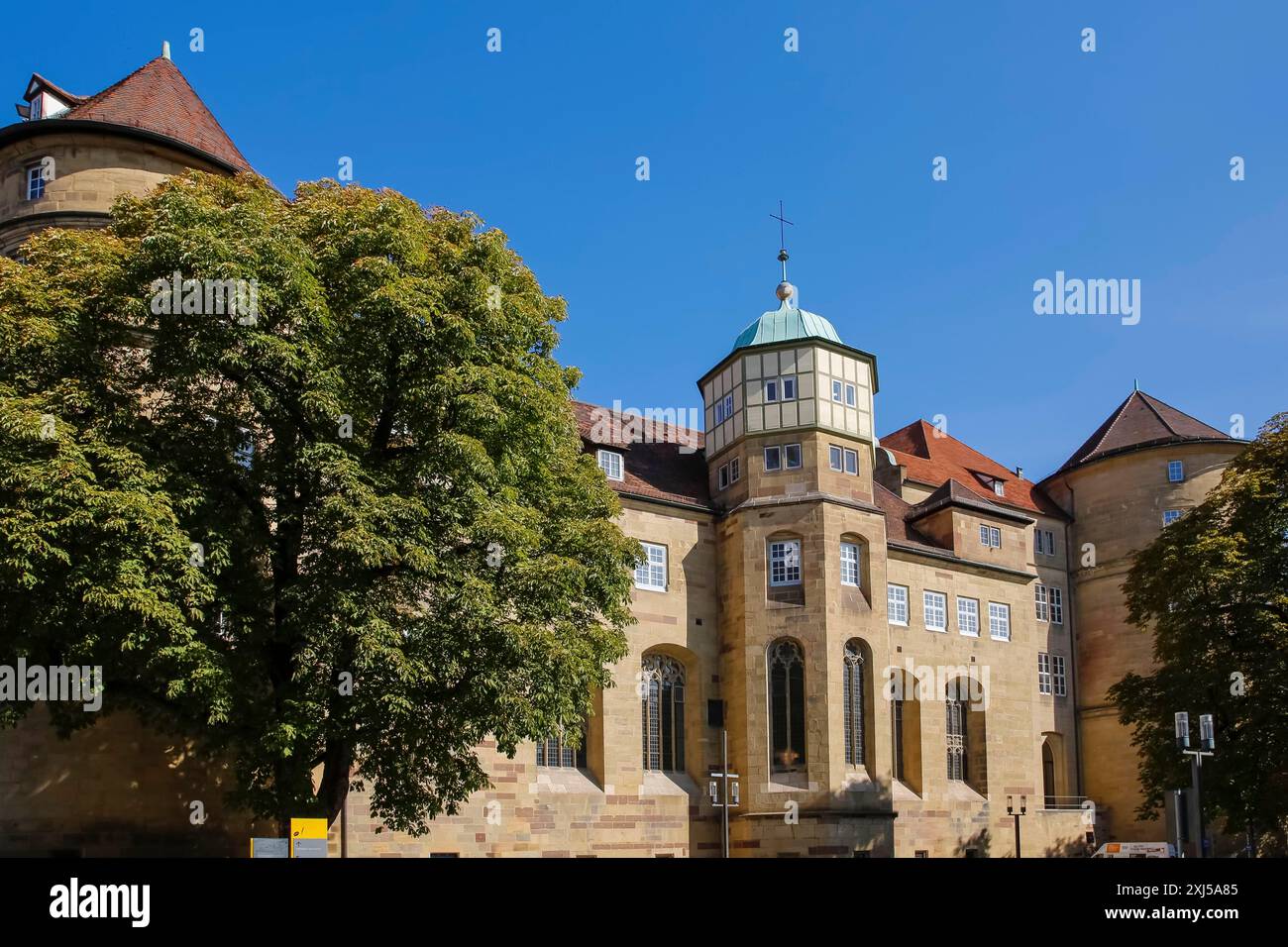 Old Palace Stuttgart, palace church, church, Protestant church, sacred ...
