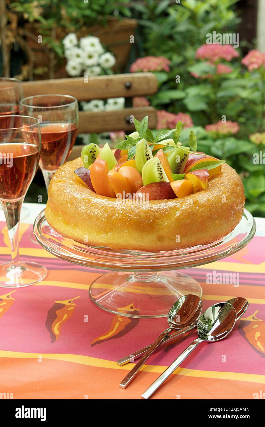 Savarin cake hi-res stock photography and images - Alamy