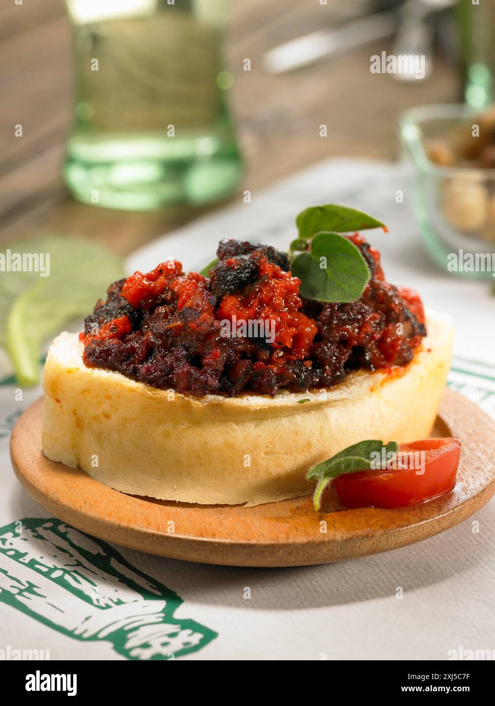 Blood sausage bread hi-res stock photography and images - Alamy