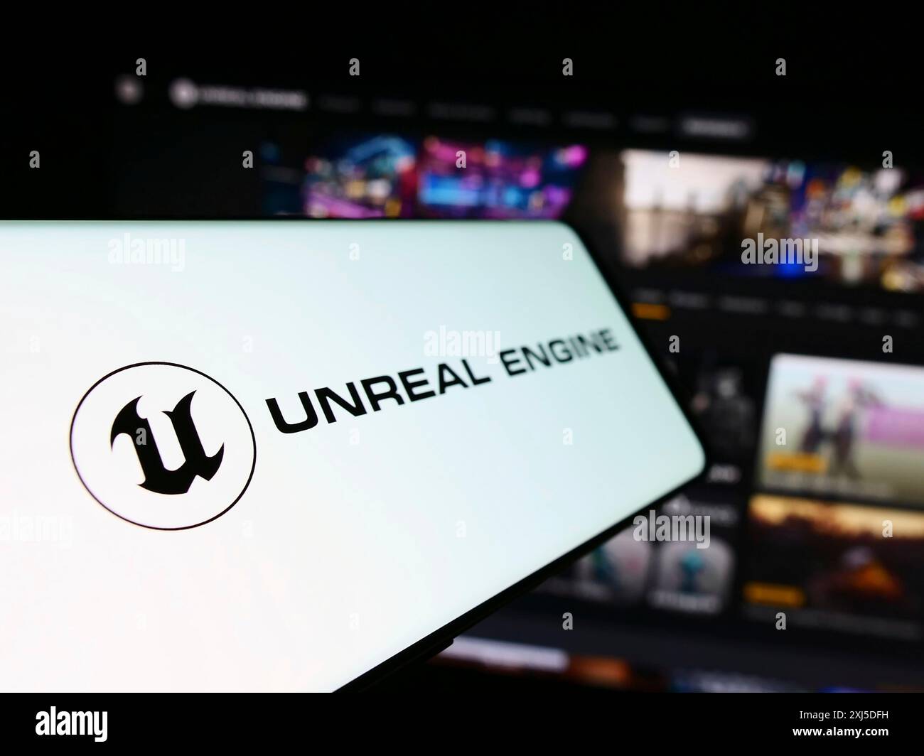 Unreal engine logo hi-res stock photography and images - Alamy