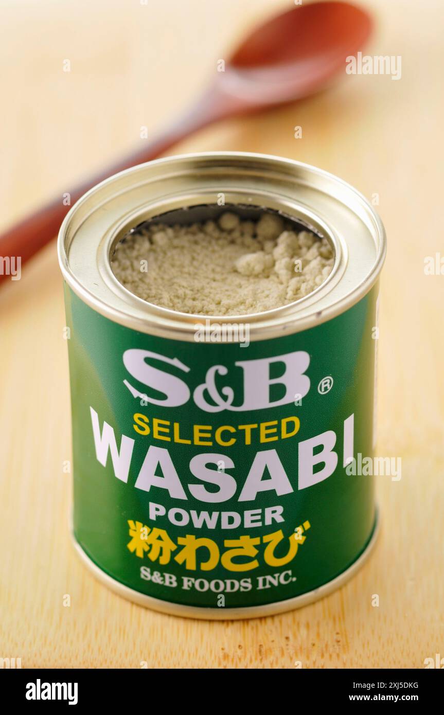 Wasabi powder hi-res stock photography and images - Alamy