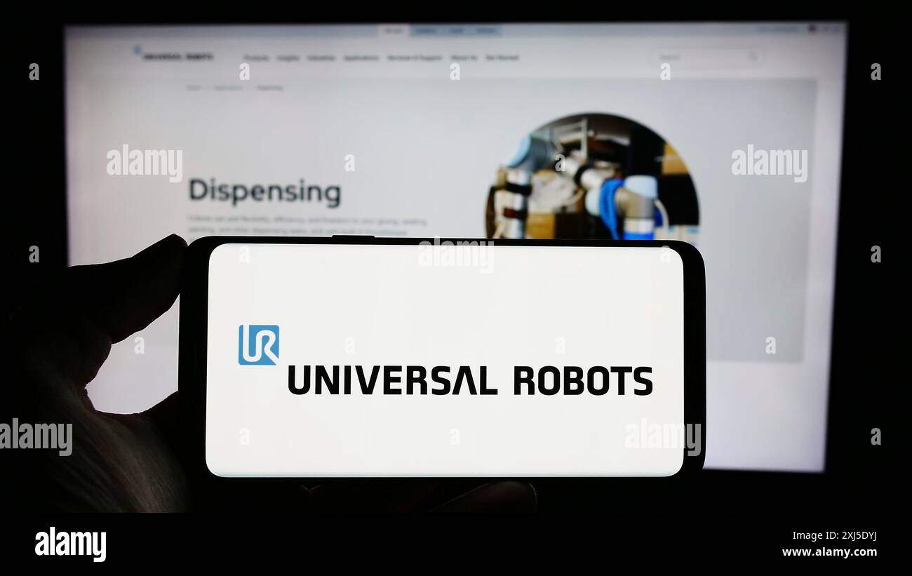 Universal robots logo hi-res stock photography and images - Alamy