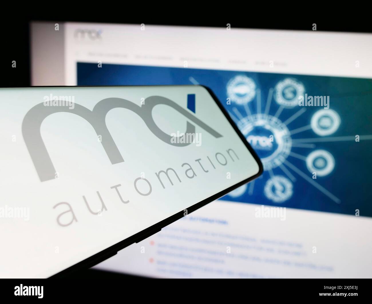 Max automation logo hi-res stock photography and images - Alamy
