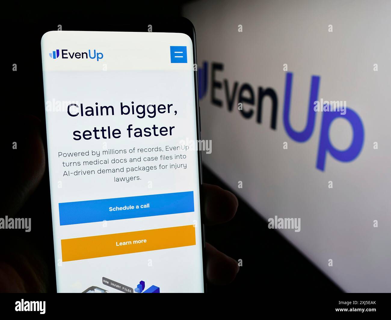Evenup logo hi-res stock photography and images - Alamy