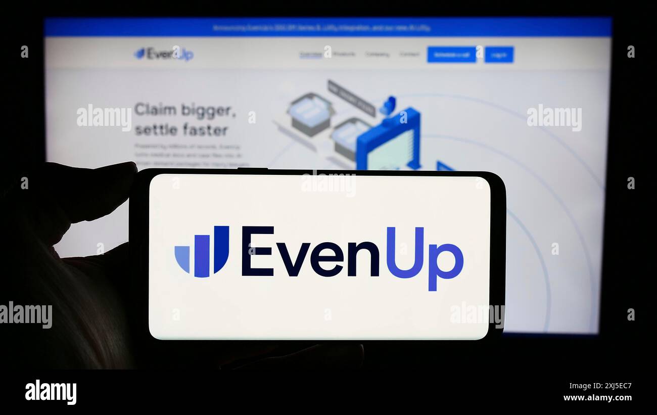 Evenup logo hi-res stock photography and images - Alamy