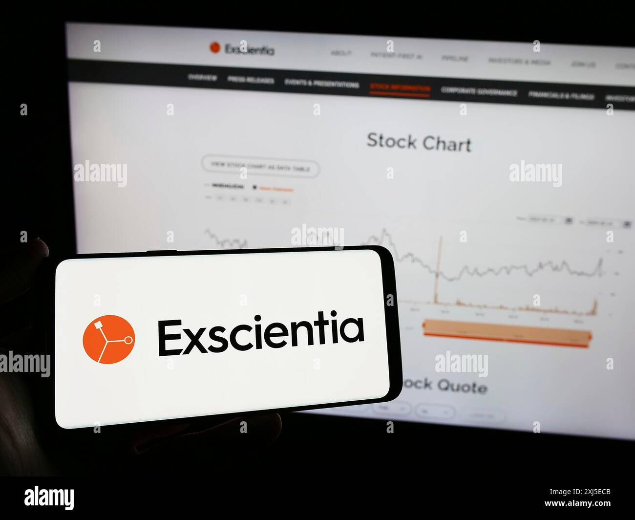 Logo exscientia hi-res stock photography and images - Alamy