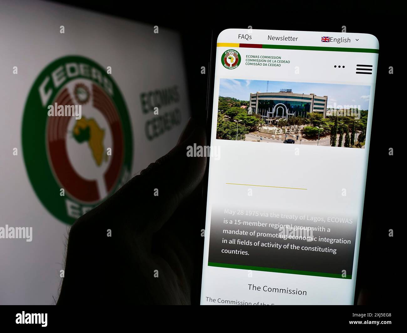 Ecowas logo hi-res stock photography and images - Alamy