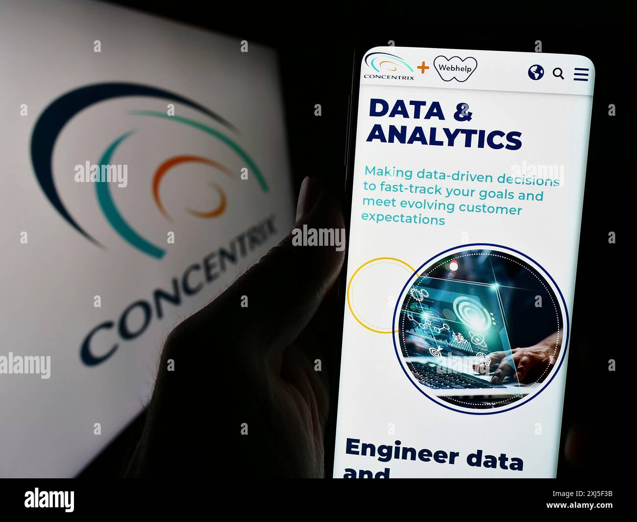 Concentrix logo hi-res stock photography and images - Alamy