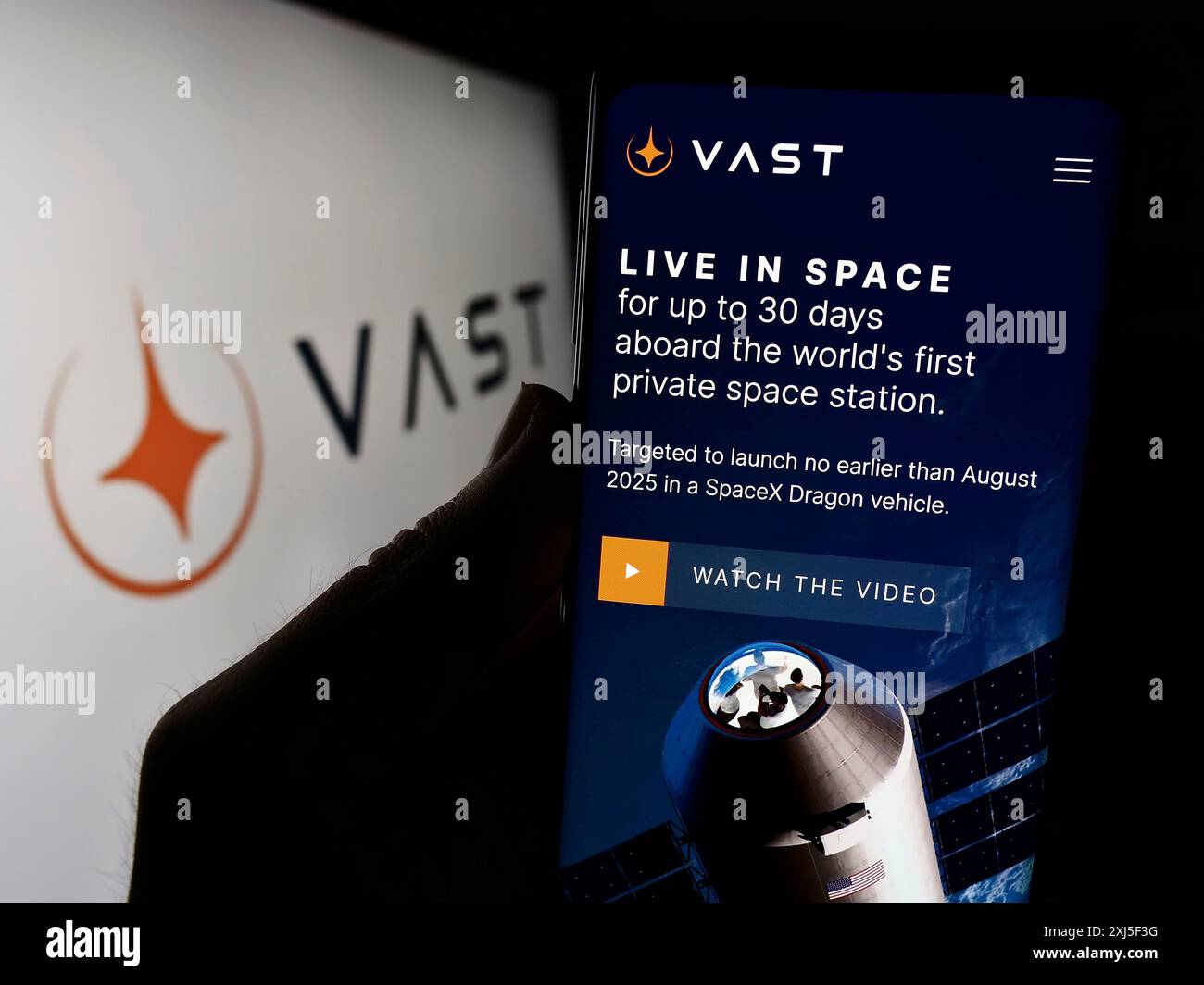 Vast space logo hi-res stock photography and images - Alamy