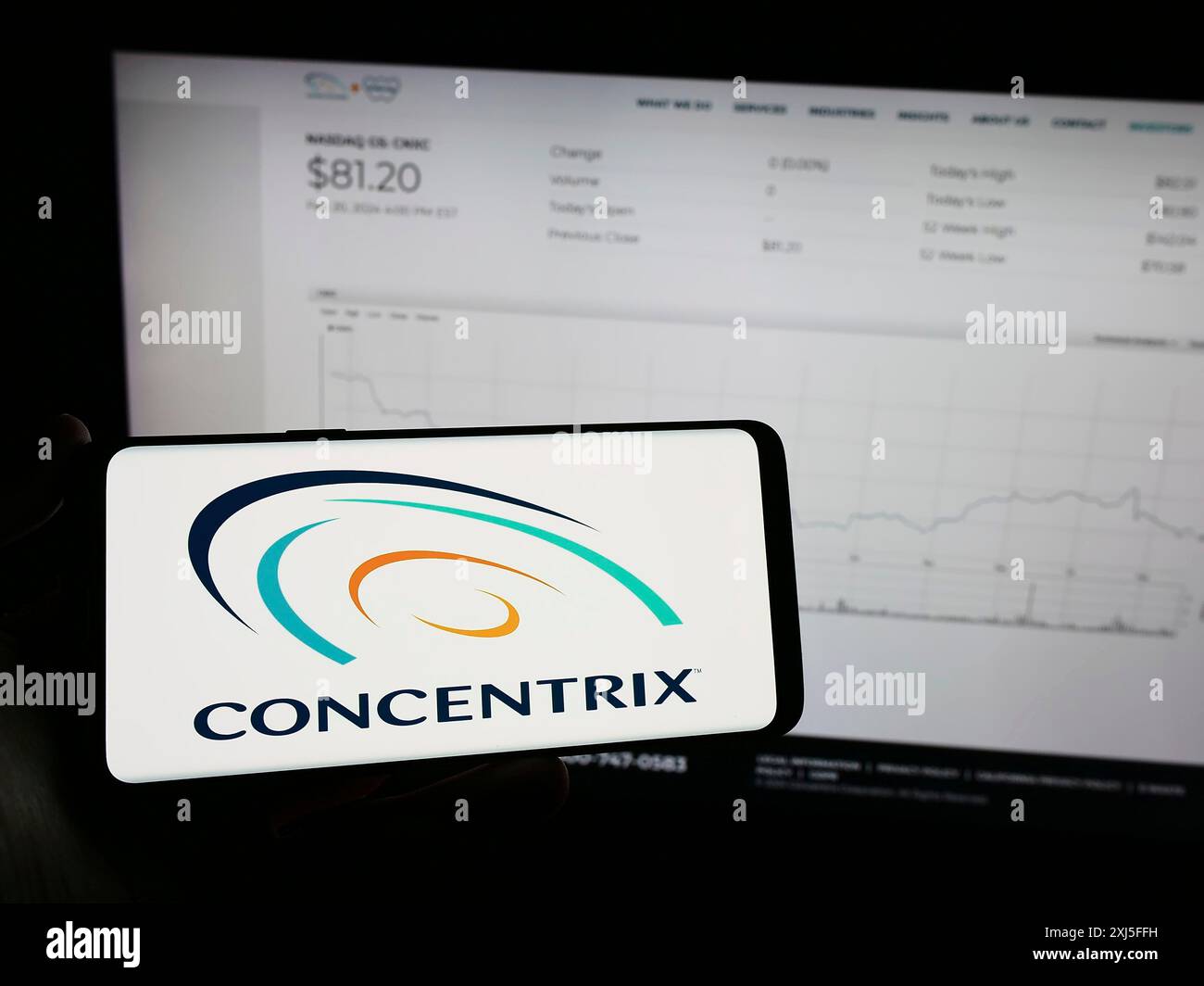 Concentrix logo hi-res stock photography and images - Alamy